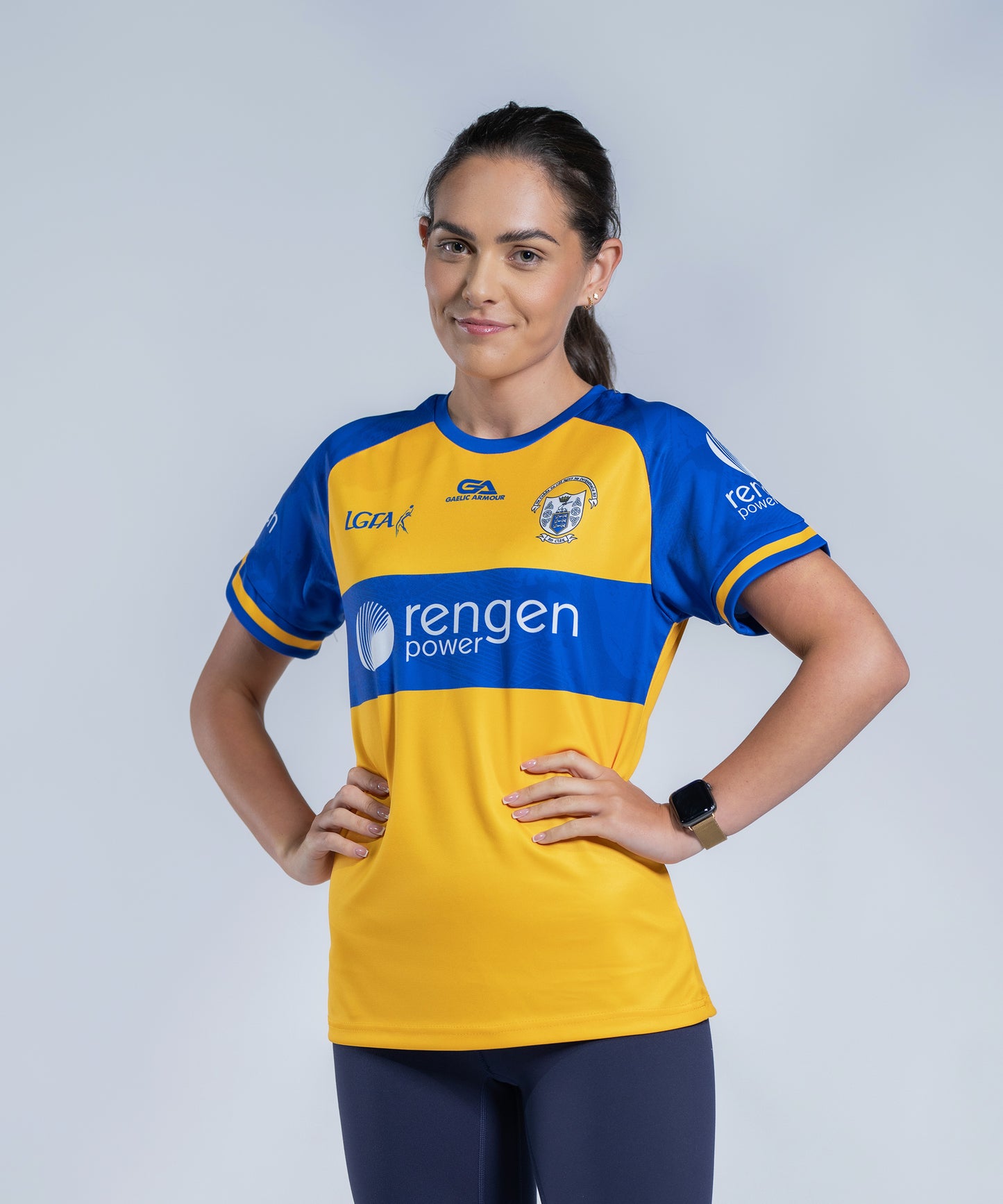 Clare LGFA Match Jersey Ladies Fit – Gaelic Armour