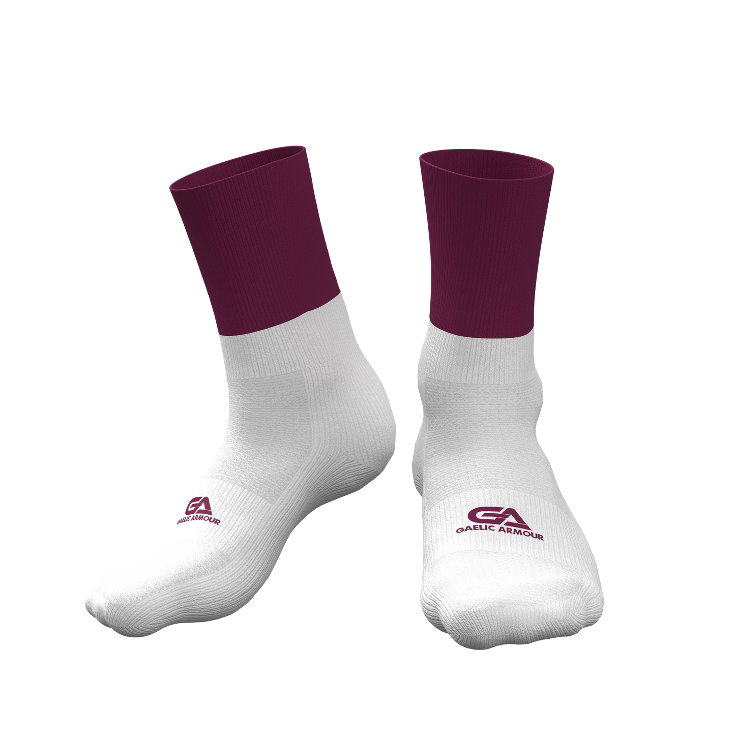 GAA Midi Socks Maroon – Gaelic Armour