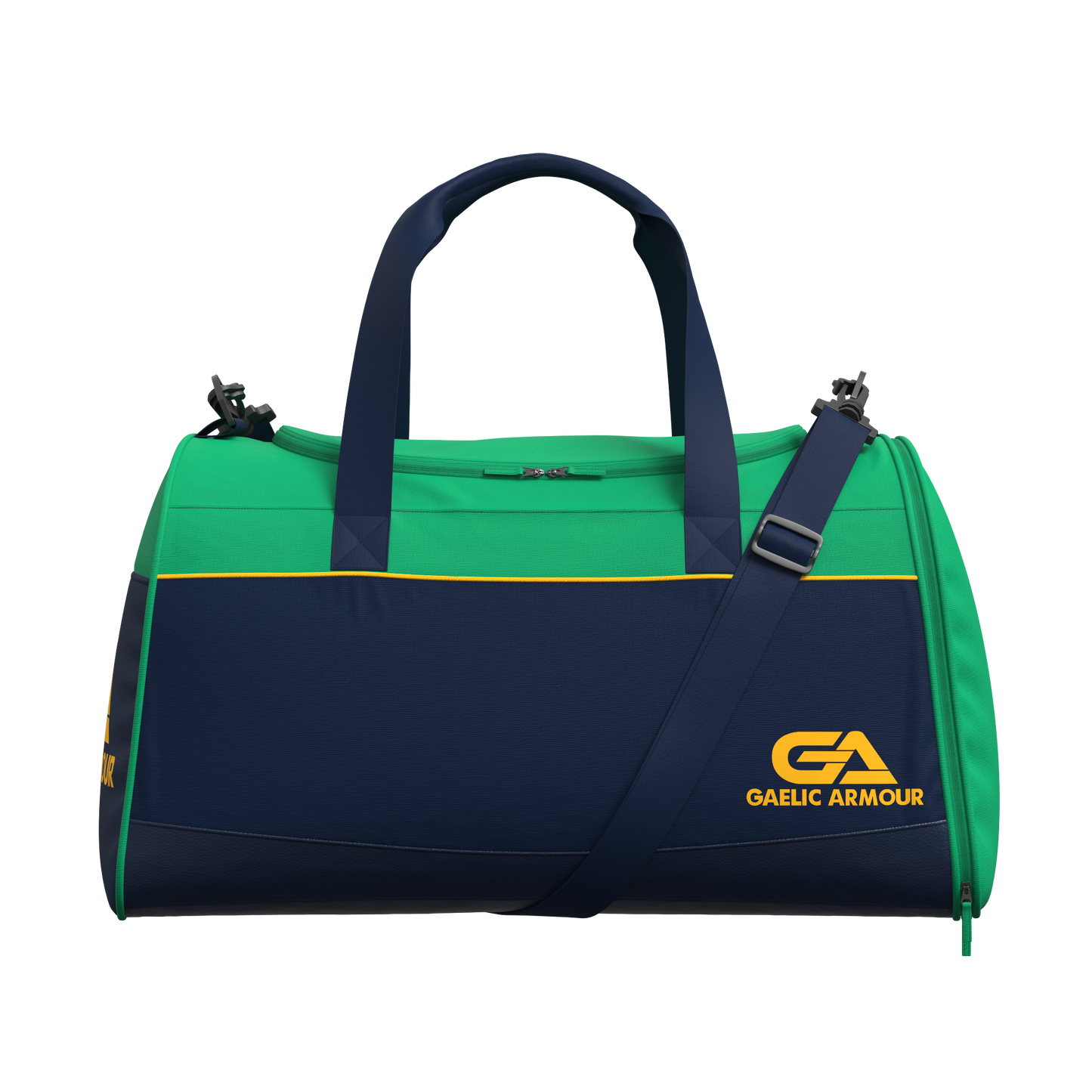 GAA Team Kit Bag Navy Green Amber – Gaelic Armour