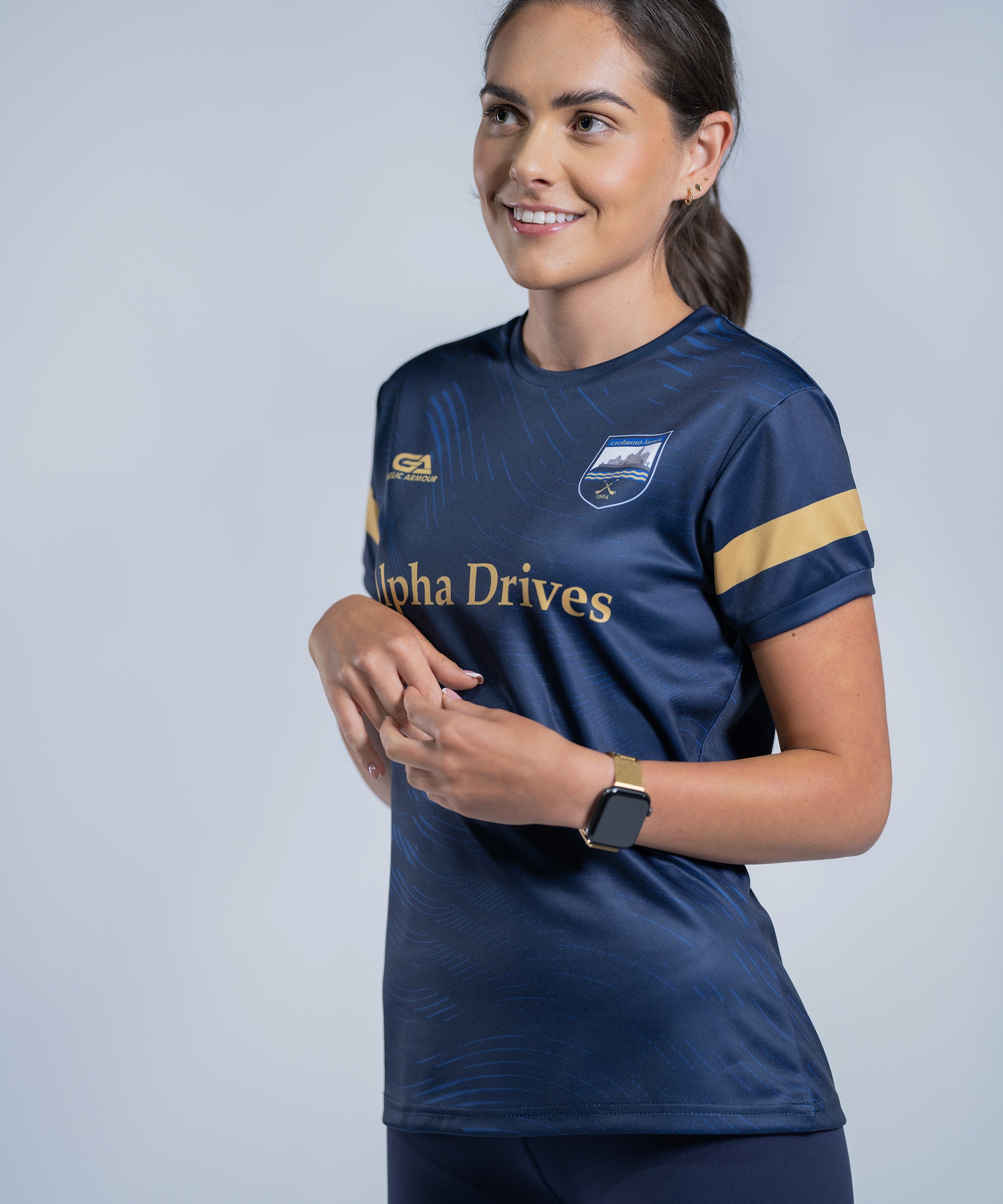 Kids Tipperary Camogie Training Jersey Navy – Gaelic Armour