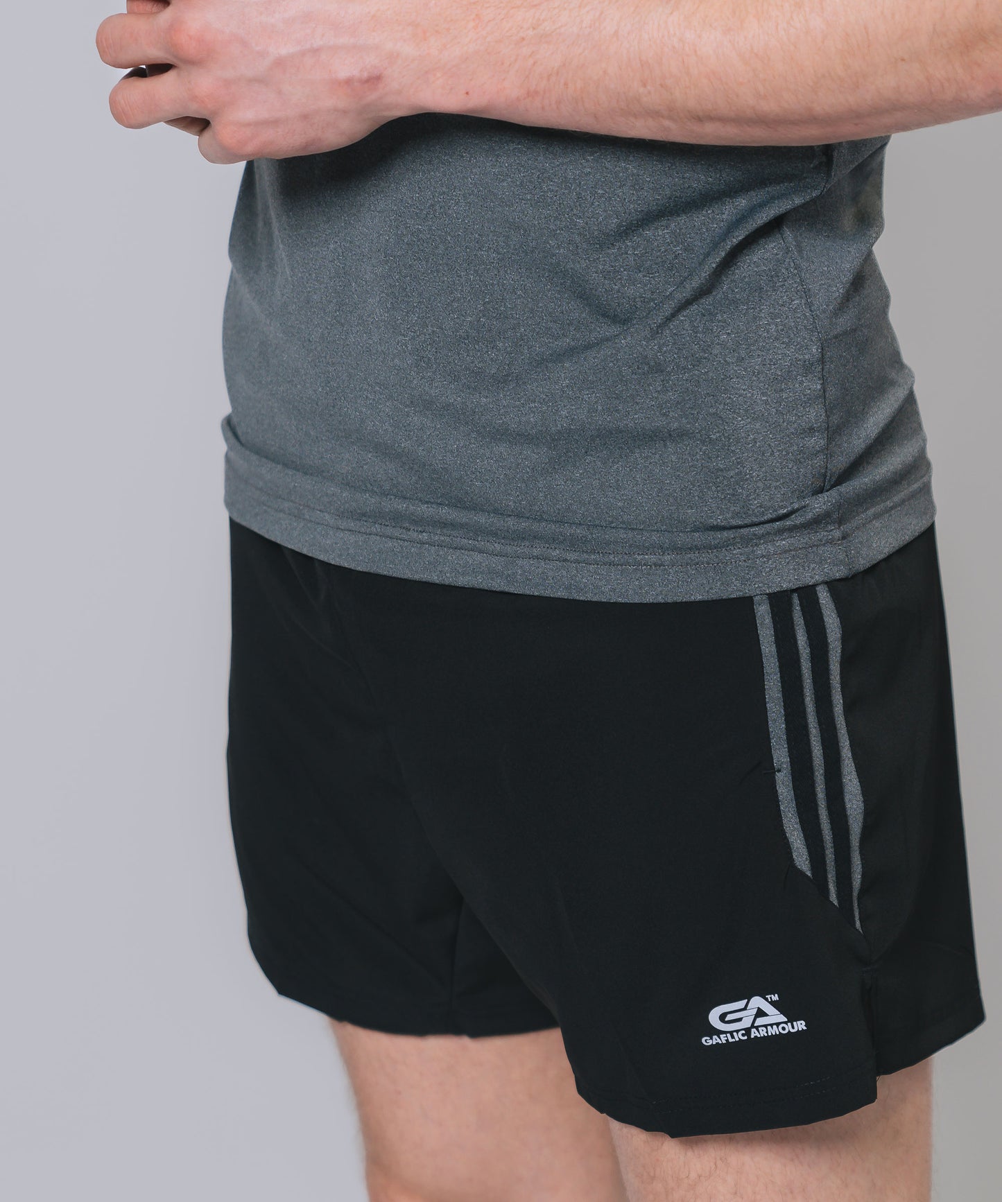Flex Black Marl Lesiure Short – Gaelic Armour