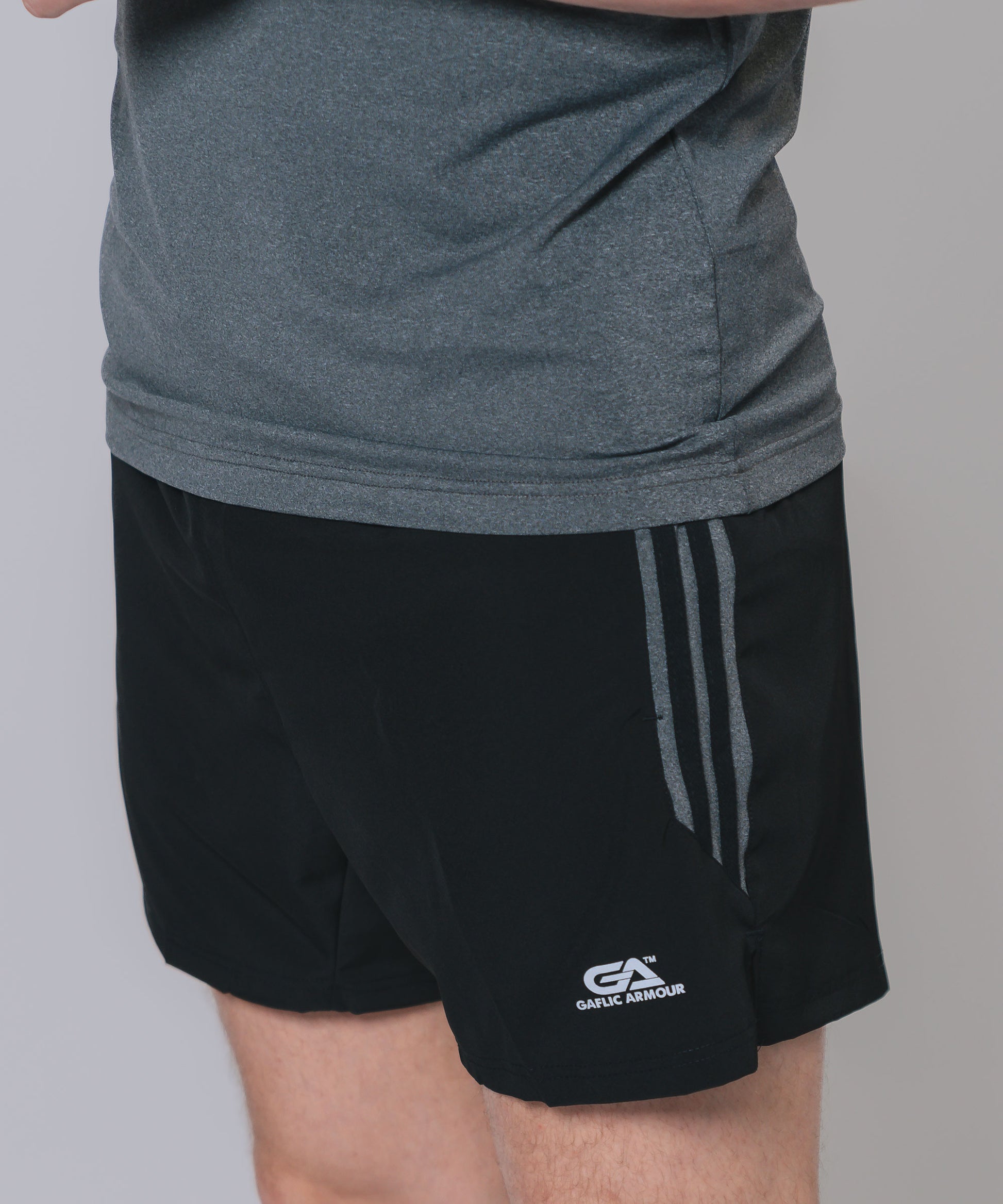 Flex Black Marl Lesiure Short – Gaelic Armour